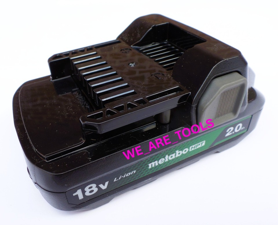 (1) METABO HPT BSL1820M 18 VOLT 2.0 AH LITHIUM ION BATTERY WITH FUEL ...