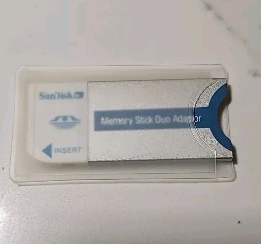 San Disk Memory Stick To Sony Memory Stick Pro Duo Card Adapter MSAC-M2 ...