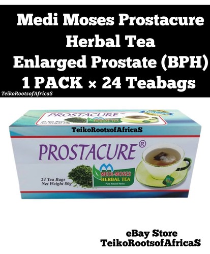 Medi-Moses Prostacure Herbal Tea Enlarged Prostate (BPH) - 24teabags | eBay