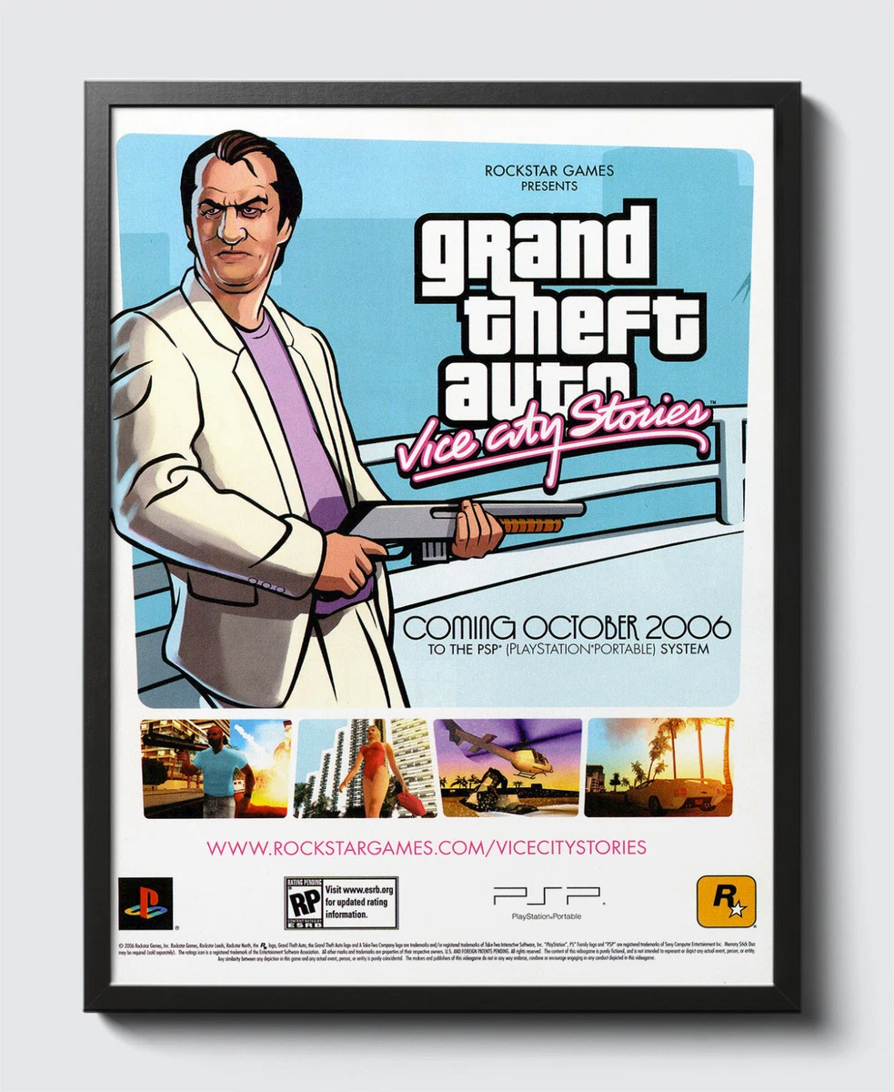 Gta Vice City Stories Poster