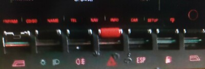 One Single Lamborghini Gallardo Window Switch Cover Console Knobs ...