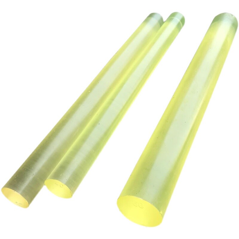 Diameter 8-40mm PU Polyurethane Solid Round Rod Bar Elastic Shock ...
