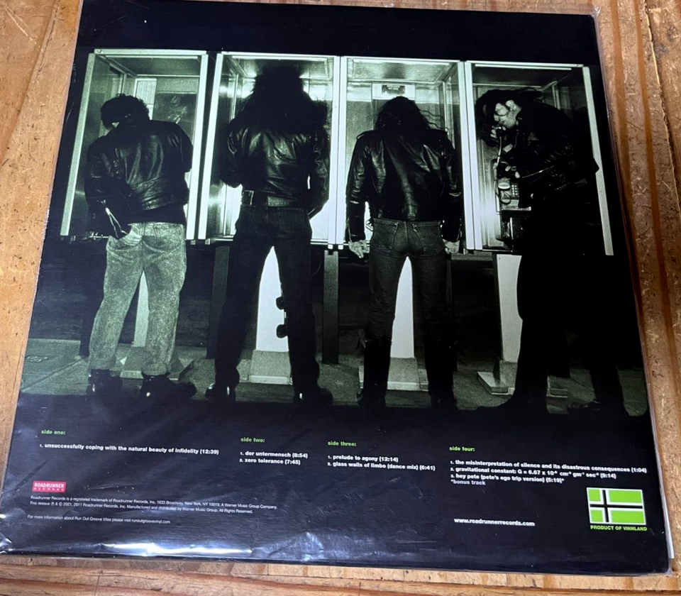 Type O Negative 'Slow, Deep And Hard" Red Blood/Red Marble Revolver ...
