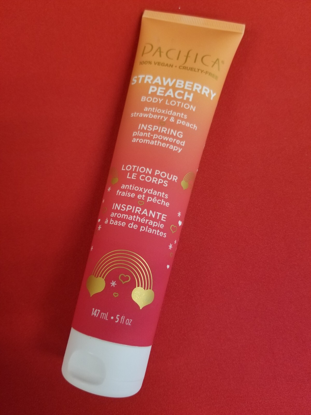 Pacifica Strawberry Peach Antioxidant Body Lotion 5oz New! | eBay