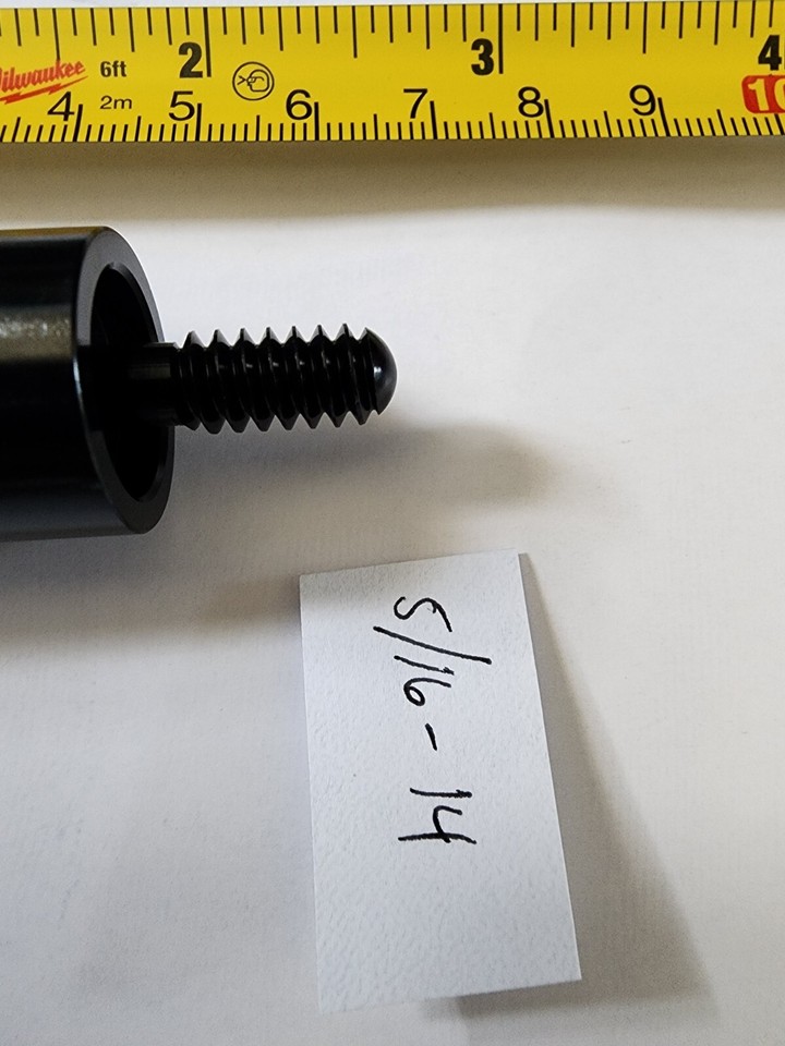 5/16x14 shaft to uniloc butt adapter pool cue extension predator revo 1 ...