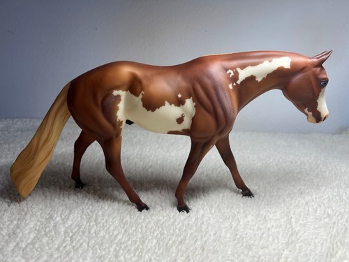 Breyer Horse Fleet Street Max Chestnut Pinto Zippo Pine Bar Mold ...