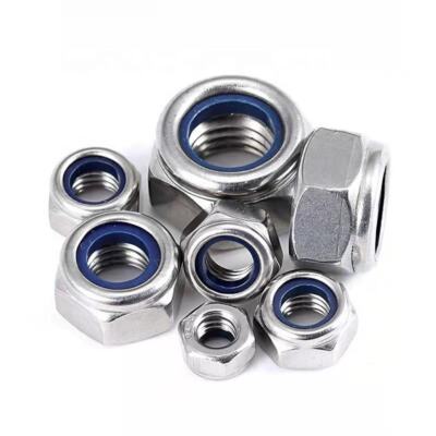 M18 / 18mm STAINLESS STEEL A2 NYLOC INSERT NUTS TO FIT SCREWS & BOLTS ...