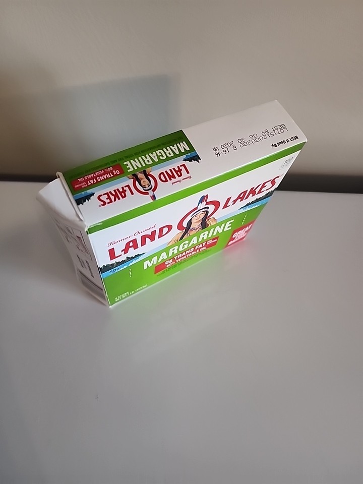 Land O Lakes Discontinued Margarine Box 1lb 4 Sticks Empty Package | eBay