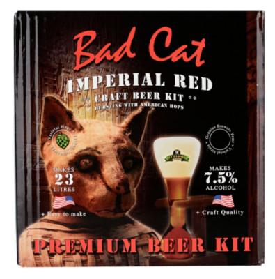 Bulldog Brews Bad Cat Imperial Red Premium Craft Beer Kit | eBay UK