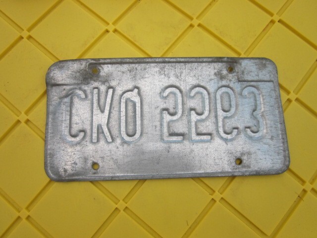 OHIO LICENSE PLATE # CKQ 5563 EXPIRED OVER 3 YEARS | eBay