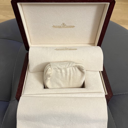 Vintage Jaeger LeCoultre Presentation Storage Watch Box Case Leather ...