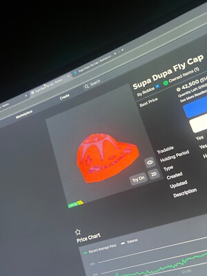 (READ DESCRIPTION) SUPA DUPA FLY CAP | ROBLOX LIMITED | eBay