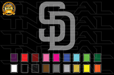 San Diego Padres Decal Sticker Baseball Team Logo MLB Car Truck Window ...