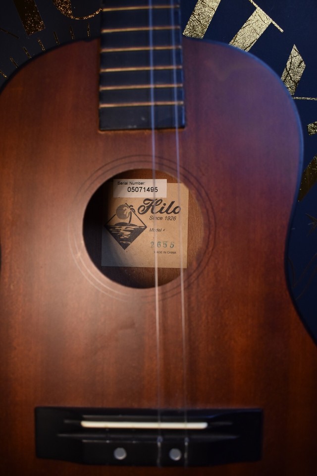 Hilo Baritone Ukulele Uke Model number 2655 AS IS read description | eBay