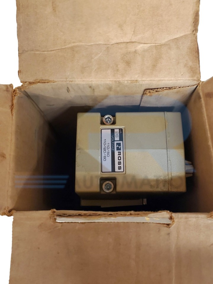 NEW Ross W7476B4332 Pneumatic Solenoid Double Control Valve 110-120V 50 ...