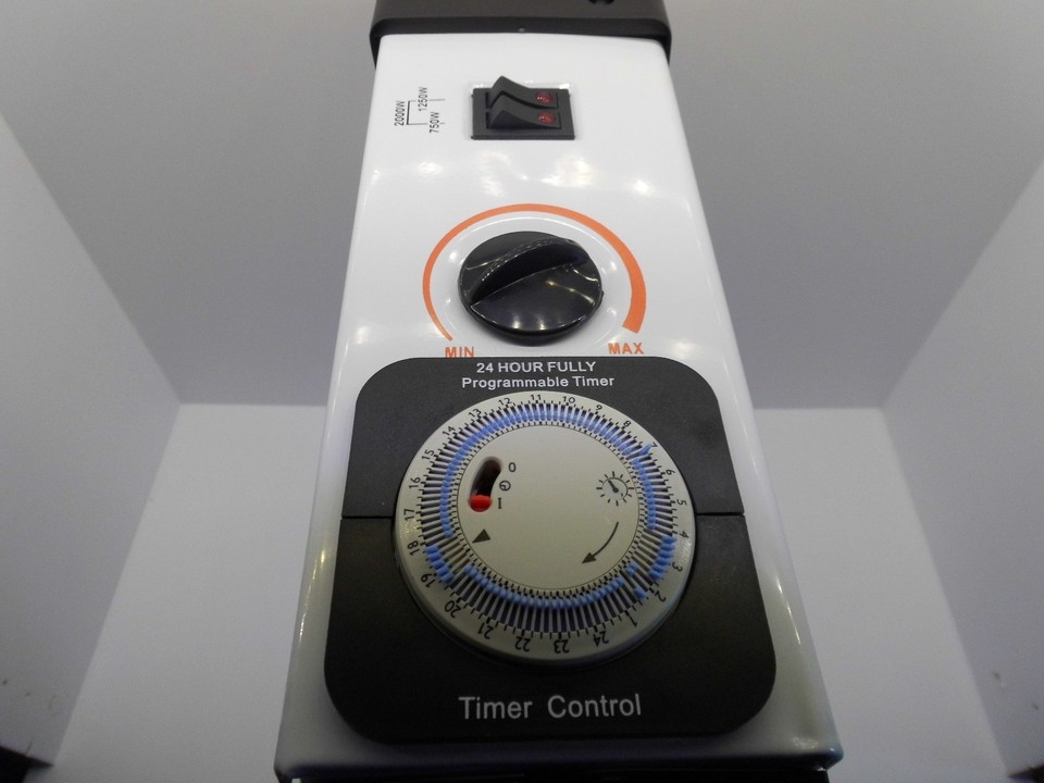 HYCO SWC2000YMT 2KW CONVECTOR HEATER WITH 24 HOUR TIMER 240V NON WALL ...