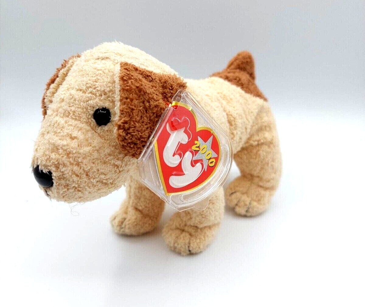 TY BEANIE BABY RUFUS - THE DOG - MINT CONDITION - RETIRED WITH TAGS ...