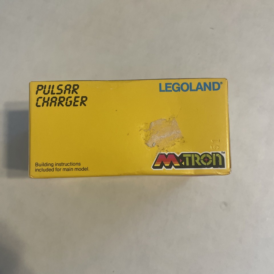 New Sealed Rare Vintage 1990 Lego Legoland Space System Pulsar Charger ...