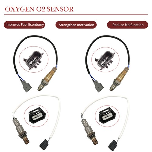 4PCS Upstream & Downstream O2 Oxygen Sensor For 2014-2017 INFINITI Q50 ...