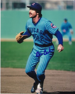 BILL BUCKNER CHICAGO CUBS ACTION SIGNED 8x10 | eBay