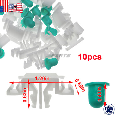 For BMW E36 M3, M-tech Door Fender Moulding Clip Retainer with Rubber ...