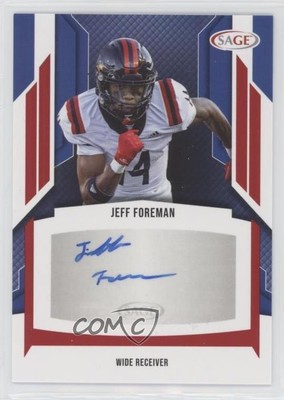 2024 SAGE HIT Low Series Auto Red Jeff Foreman #A-JF2 Auto | eBay