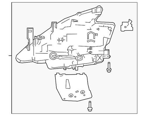 Genuine Nissan Headlamp Assembly 26060-9UF0D | eBay