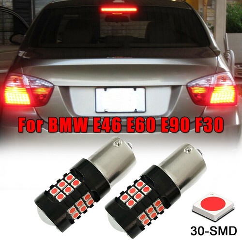 Bright and Clear Red LED Strobe Flashing Light for BMW E46 E60 E90 F30 ...