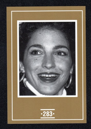Gloria Estefan Singer 1991 Face To Face Game Famous Celebrity Card | eBay