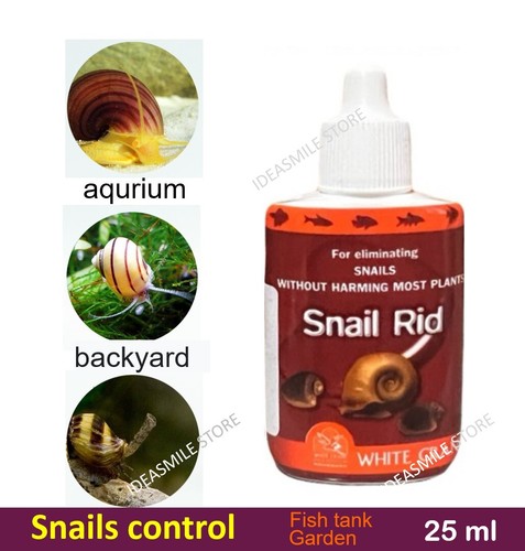 Snail Rid Gets Rid of Snails Infestation Pest Control Fish Tank Yard ...