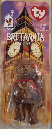 "Britannia The Bear" Ty Ronald McDonald House Charities Vintage Beanie ...