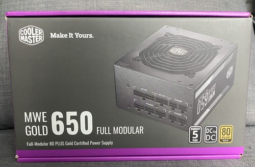 Cooler Master 650 Watt Fully Modular 80 Plus Gold ATX PSU | eBay