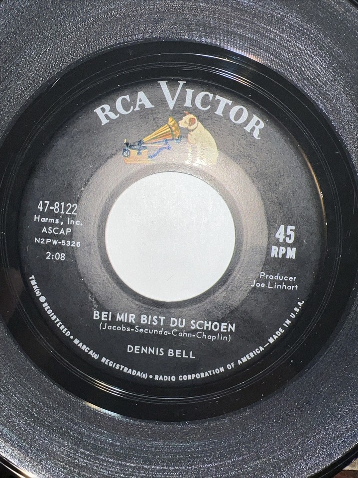 DENNIS BELL 45 You Don't Need Me Anymore / Bei Mir Bist Du Schoen | eBay