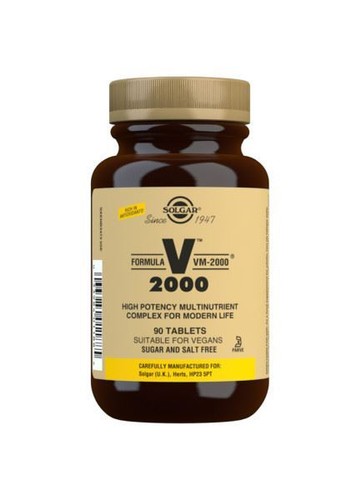 Solgar Formula VM-2000 Tablets (x90) Multivitamin and Mineral ...