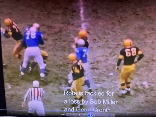 1956 Packers @ Lions Complete Game With Text & Background Music DVD | eBay