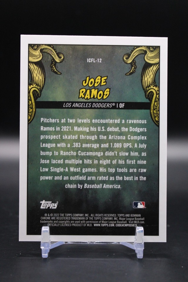 Jose Ramos, Los Angeles Dodgers, 2022 Topps IT Came to the League, # ...