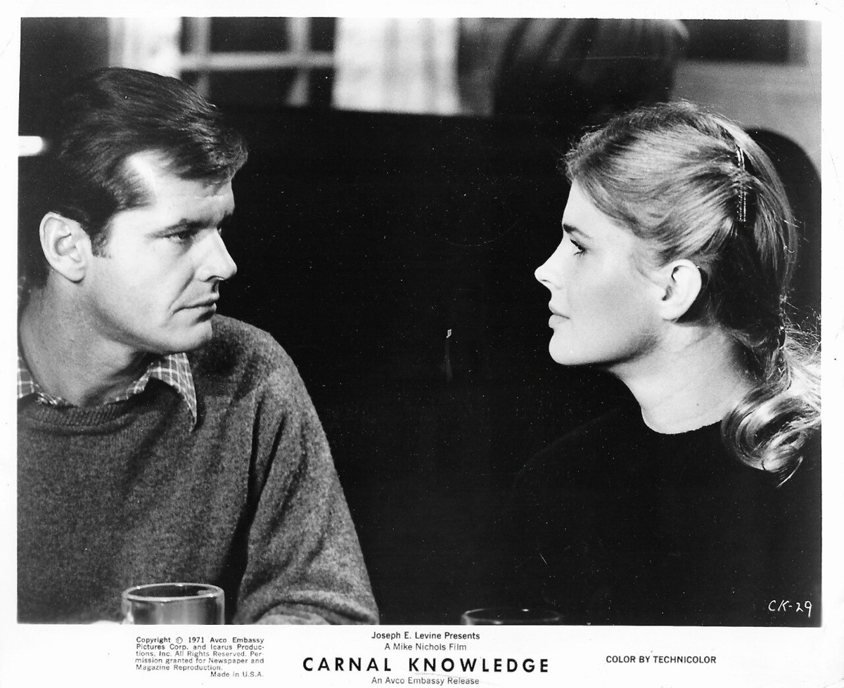 Candice Bergen Carnal Knowledge 1971 Press Photo Candice Bergen In