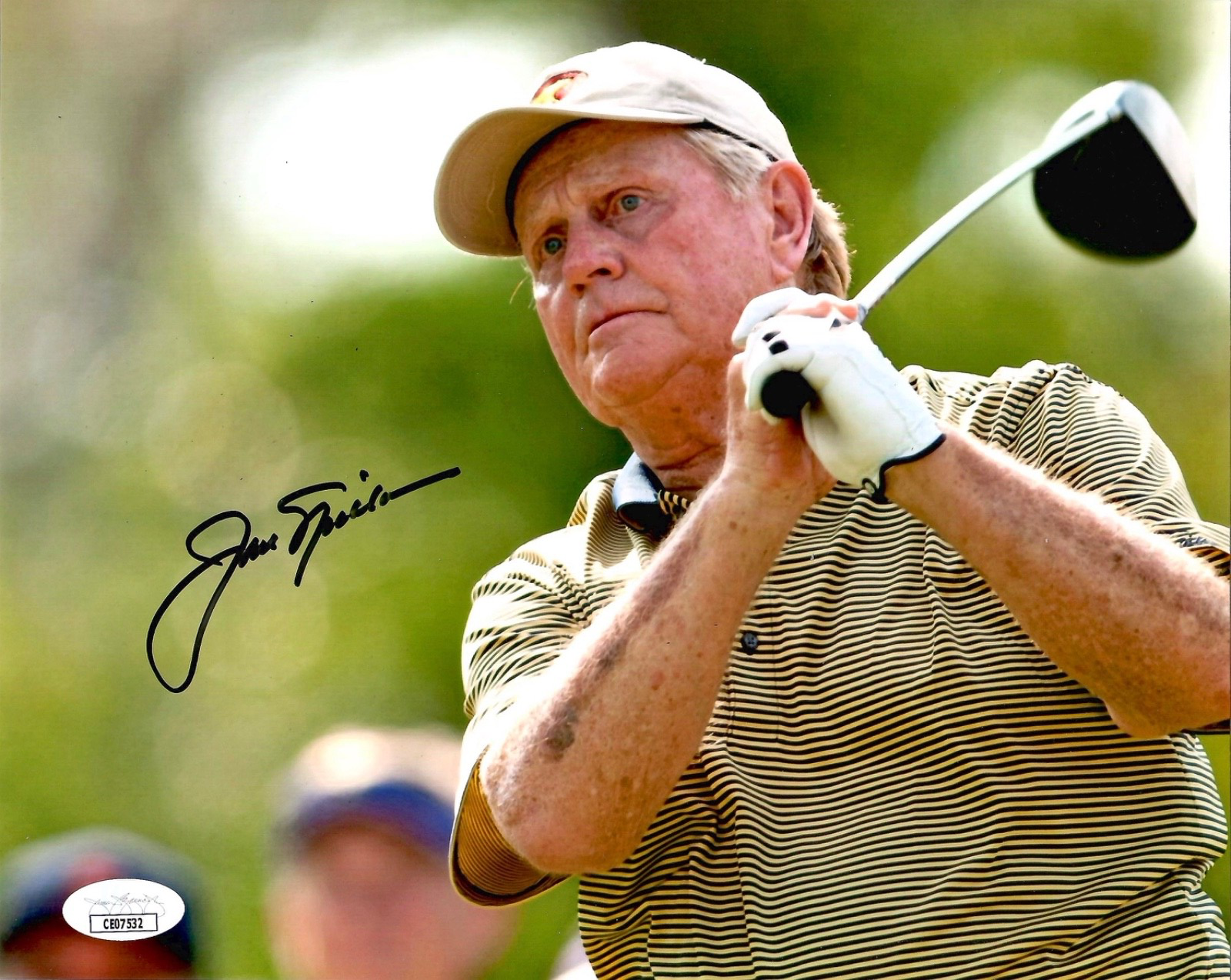 JACK NICKLAUS HAND SIGNED 8x10 COLOR PHOTO THE GOLDEN BEAR JSA | eBay