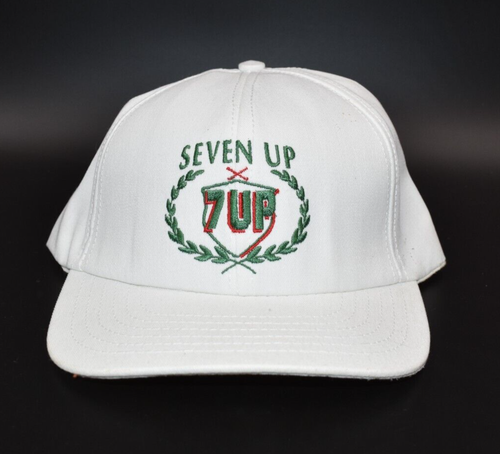 7UP Soda Drink Wreath Vine Crest Logo Vintage Snapback Cap Hat | eBay