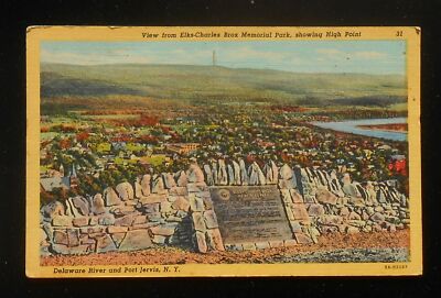 1953 View from Elks-Charles Brox Memorial Park showing High Point Port ...