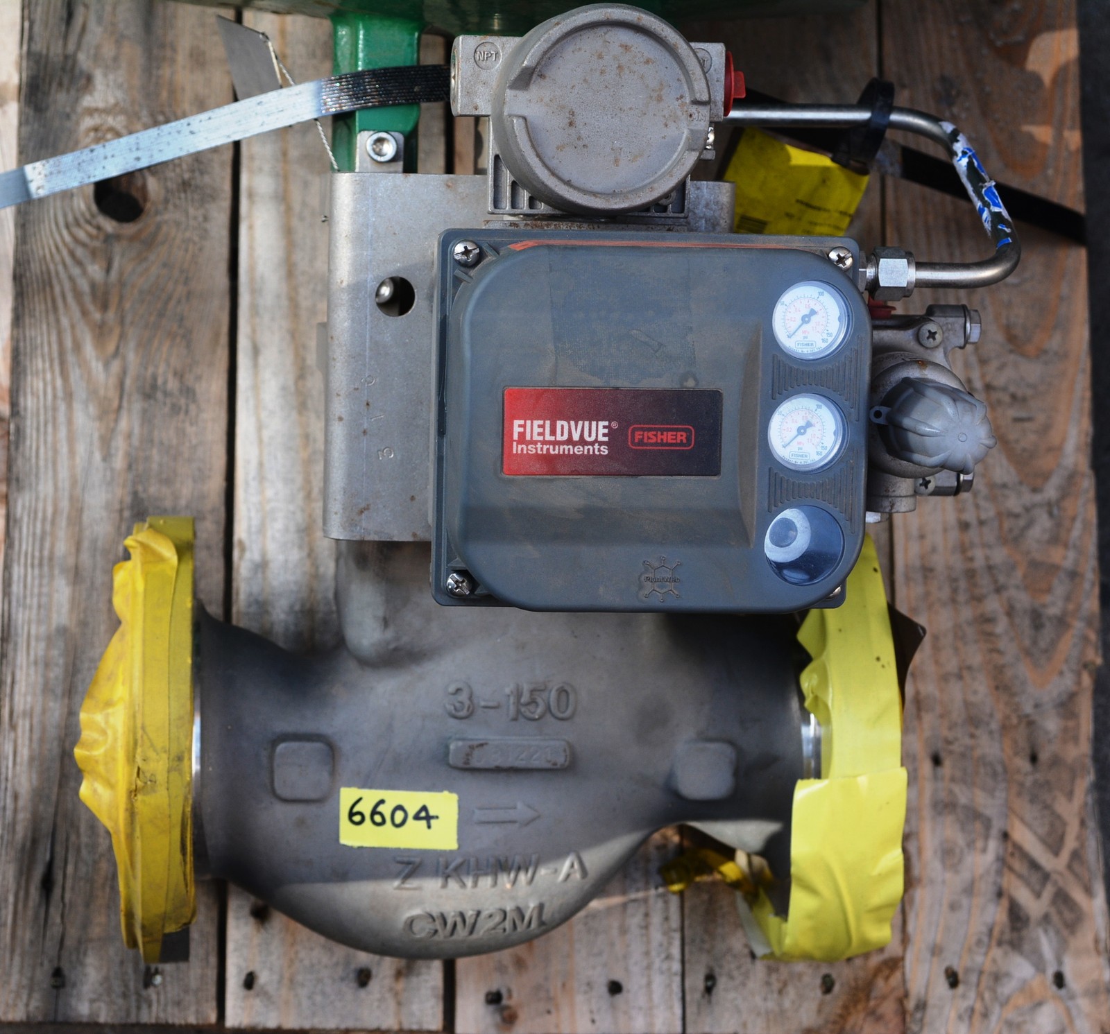 Fisher GX Control Valve 3-150 3" NPS80mm CW2M Hastelloy 95.1Cv/82.3Kv ...