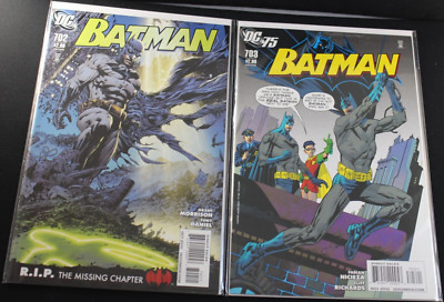 Batman 702 703 Kevin Nowlan Variant Justice League Appearance Comic Lot ...