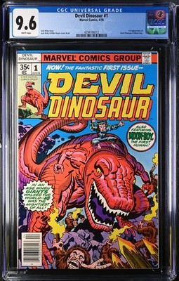 Devil Dinosaur #1 - CGC 9.6 WP - 1st app Devil Dinosaur & Moon-Boy ...