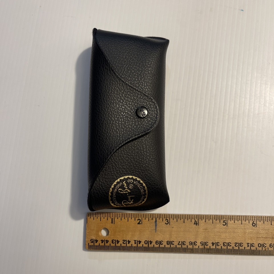 Ray Ban Luxottica Classic Black And Gold Label Case. | eBay