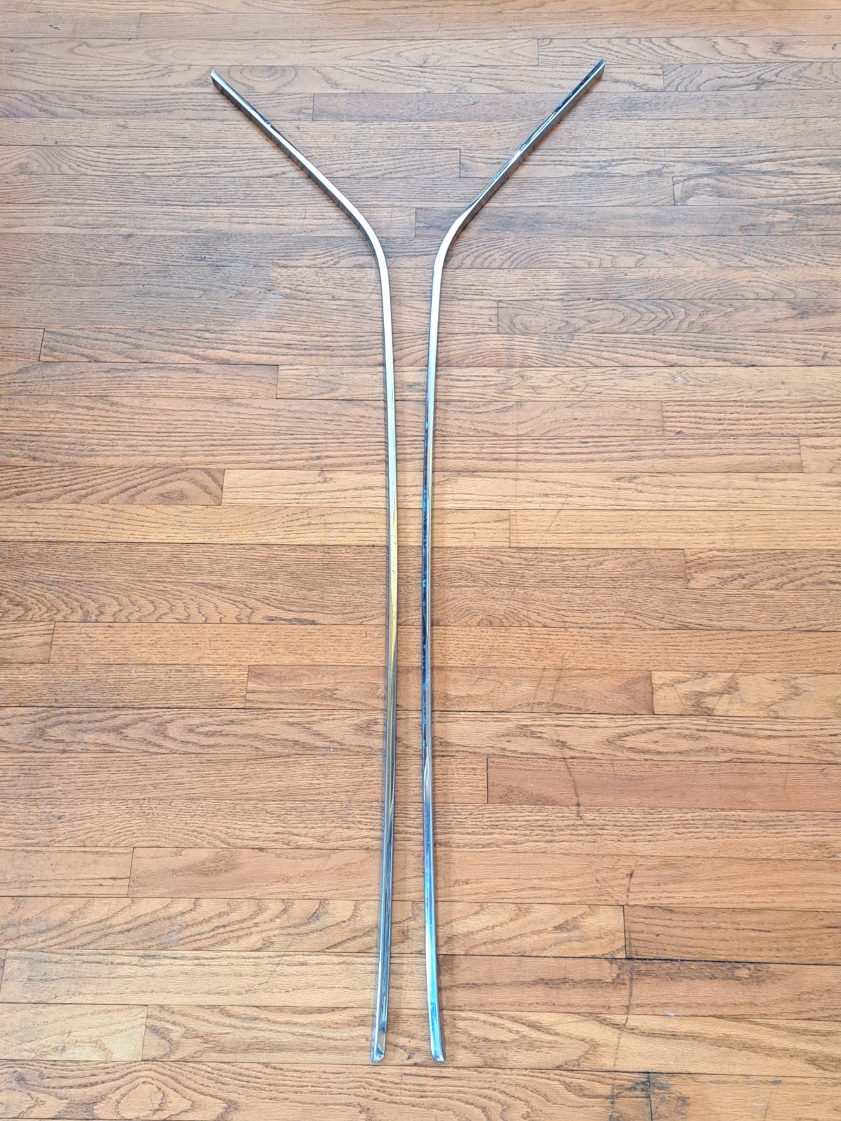1962 1963 1964 Impala 2 Door Hardtop Drip Rail Trim Molding 9833