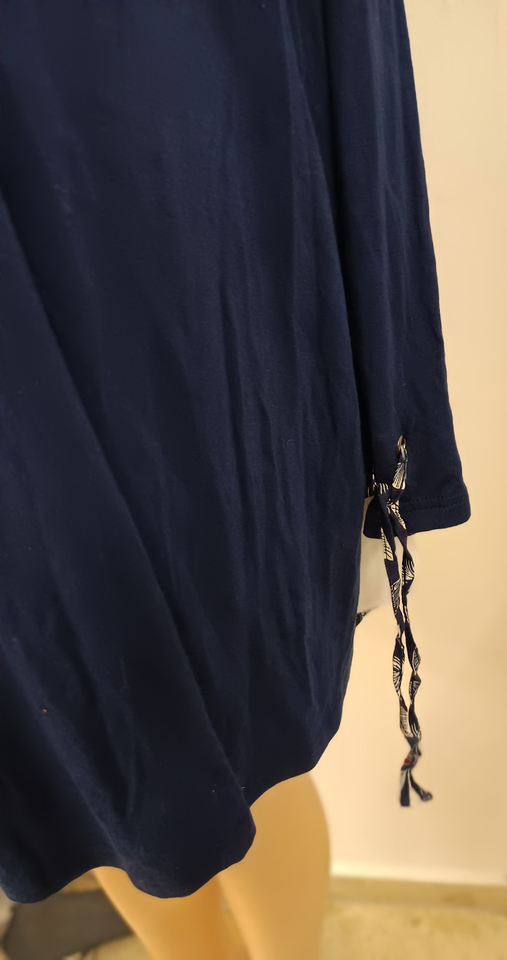 Tunika Sheego Style LA- Shirt Size EUR 56/58 NUOVO Stretch Blu | eBay