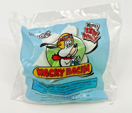 Wendy's Kids' Meal Fast Food Toys 1999 Cartoon Network Wacky Racing Toy ...