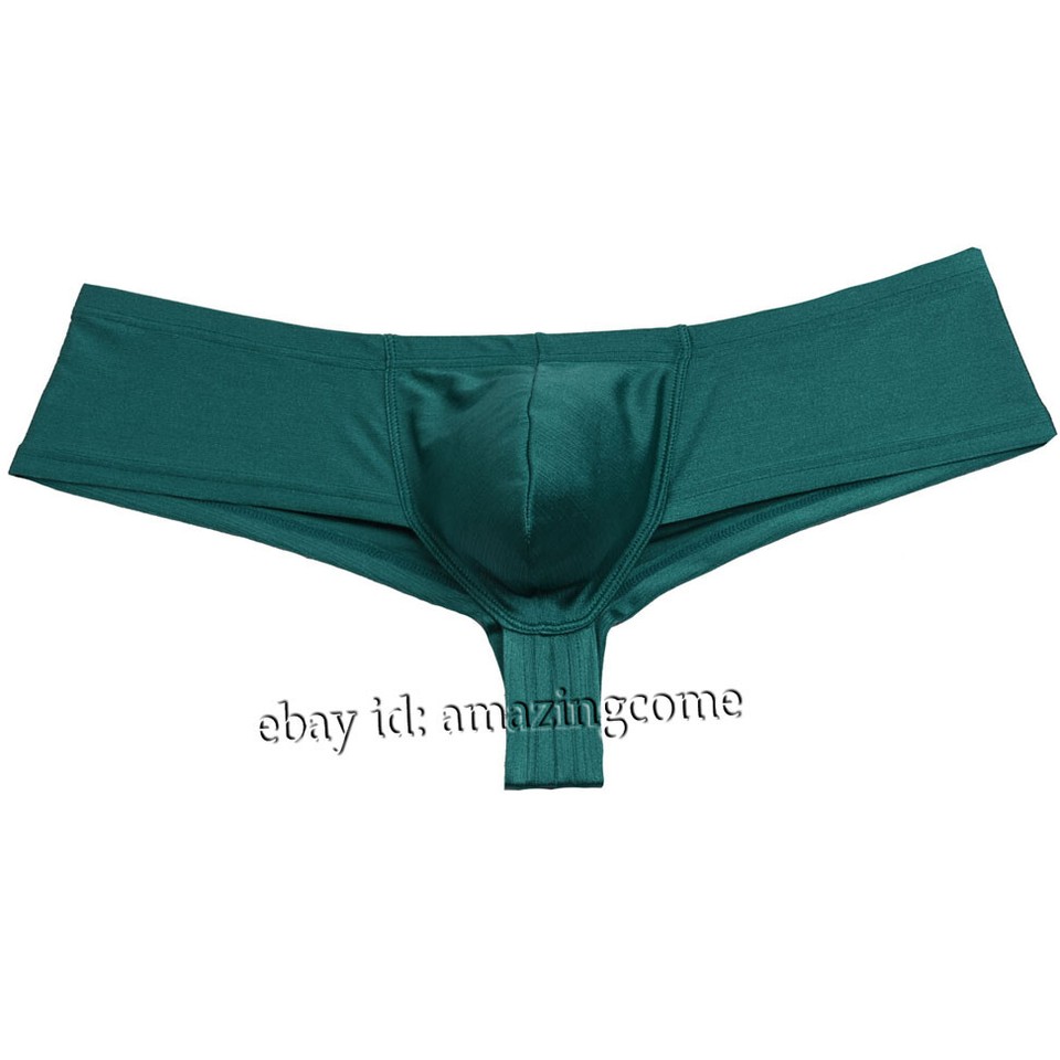 Men Thong Boxer Underwear Drawing Bikini Trunks Boxers Posing Stretchy ...