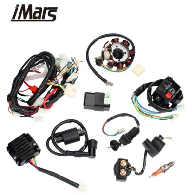 CDI Wire Harness Wiring Loom Coil Rectifier KIT For 125cc 150cc 250cc ...