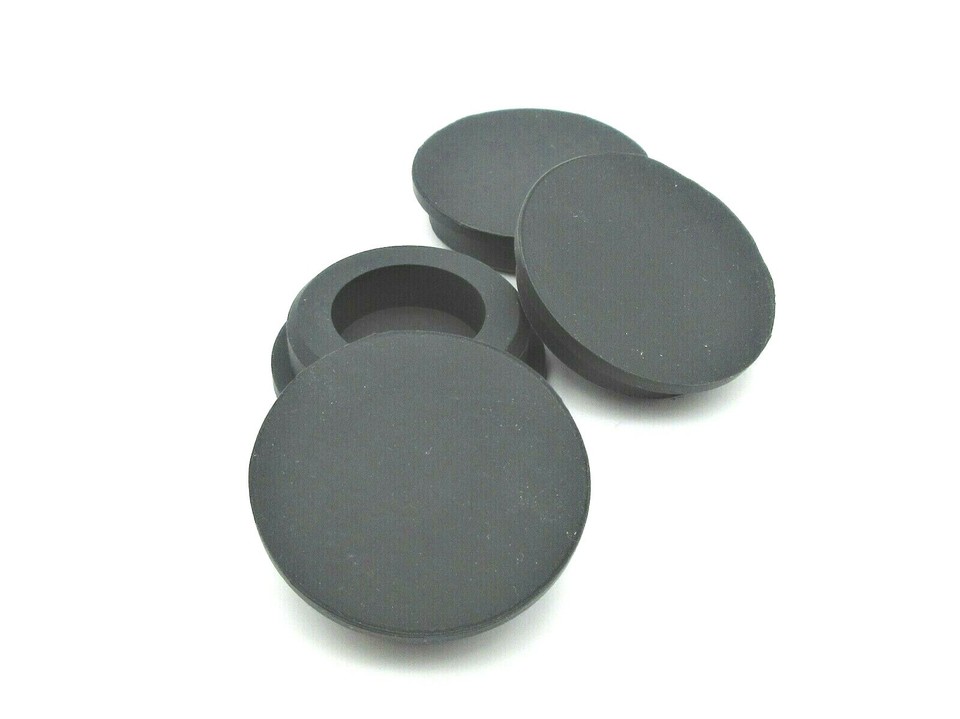 1 1/2" Silicone Rubber Hole Plug / Push-In Compression Stem Bumper ...